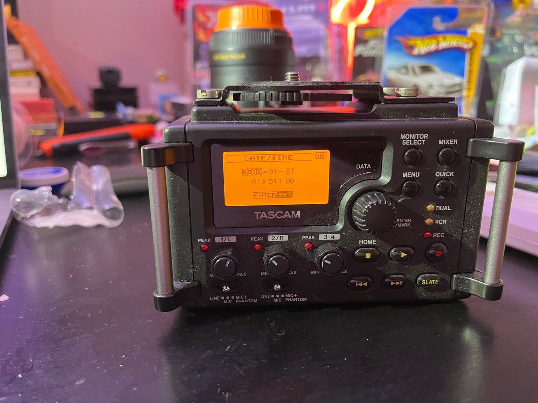 Tascam audio recorder DR-60D, Photography, Video Cameras on Carousell