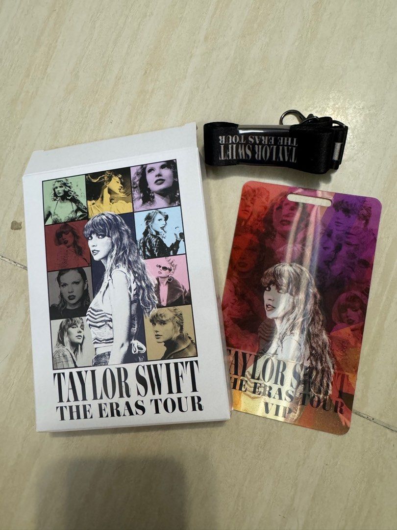 Taylor swift eras vip pass vip merch 演唱會紀念品, 興趣及遊戲, 收藏品及紀念品, 明星周邊 ...