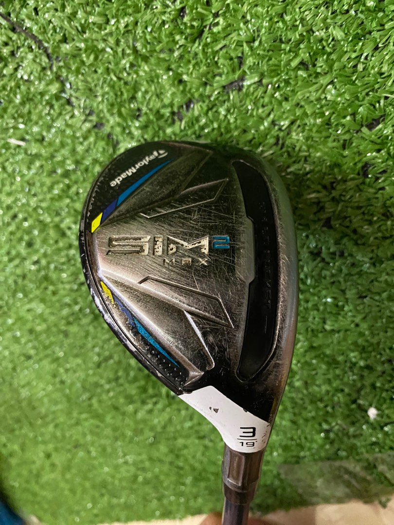 Taylormade Sim 2 Max Hybrid Rescue 3 Loft 19 Tensei Regular Flex ...