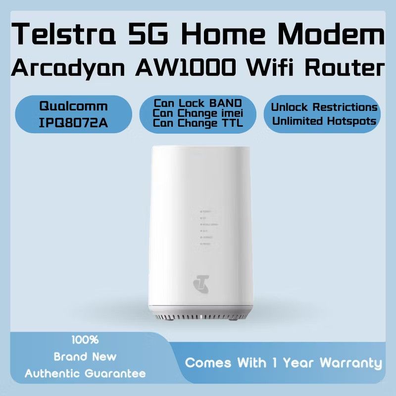Telstra 5G Arcadyan aw1000 WIFI 6 unlock all sim support modem router ...