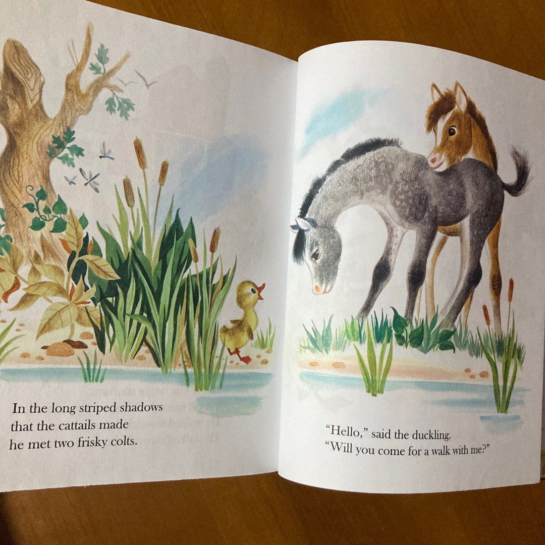 The Fuzzy Duckling by Jane Werner Watson, Illustrated by Alice and ...