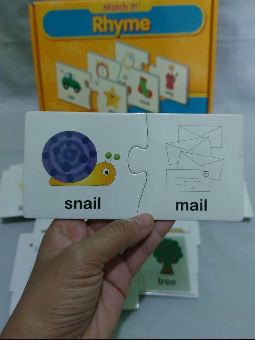 The Learning Journey Rhyme, Match it, What goes Together 30 Self ...