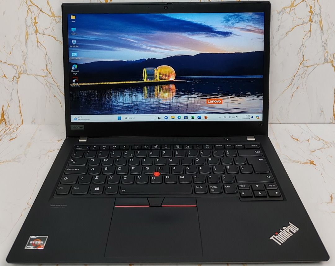 ThinkPad T14 Gen 1 Lenovo Business Laptop | AMD Ryzen 7 Pro 4750U 16GB ...