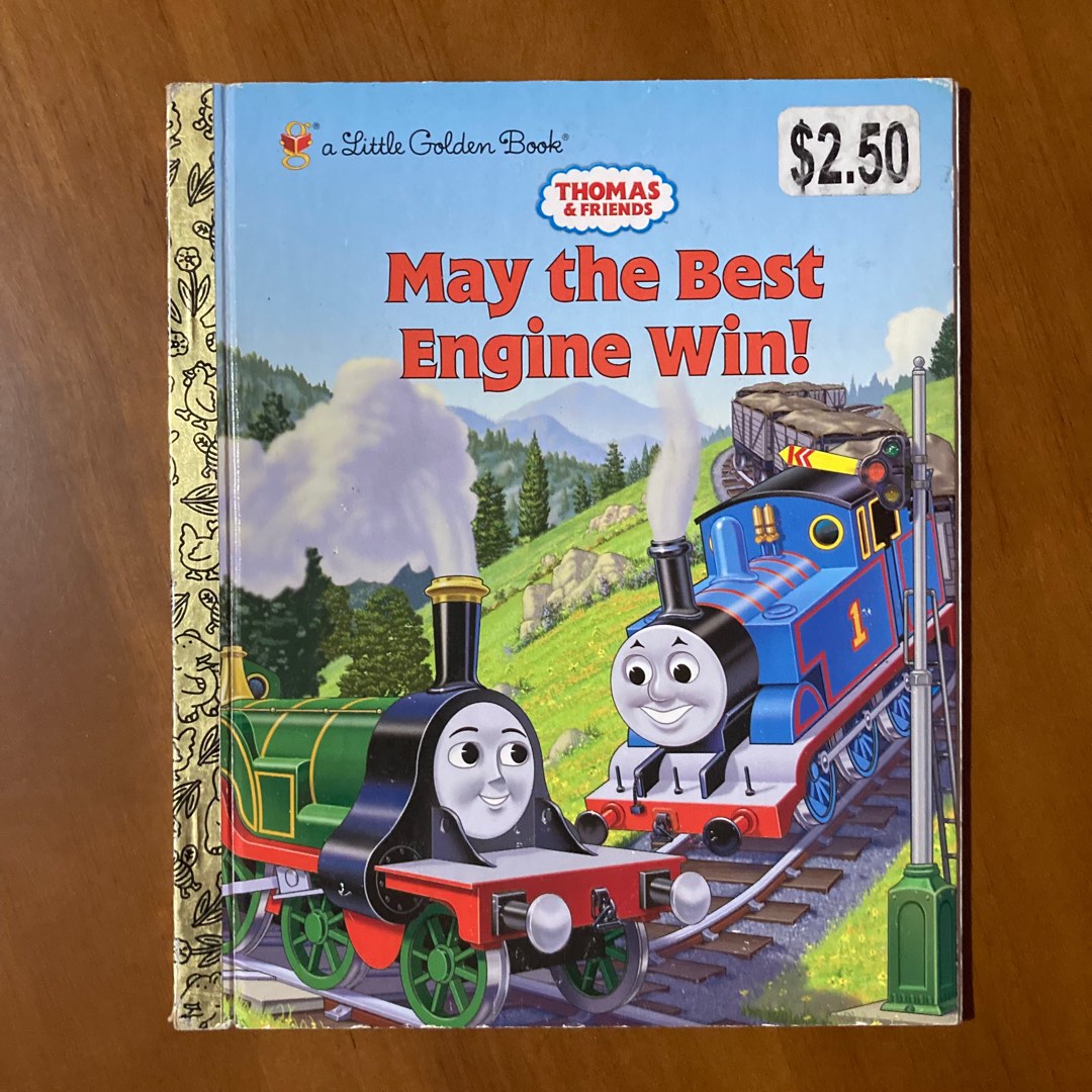 Thomas & Friends: May The Best Engine Win! Illustrated by Tommy Stubbs ...