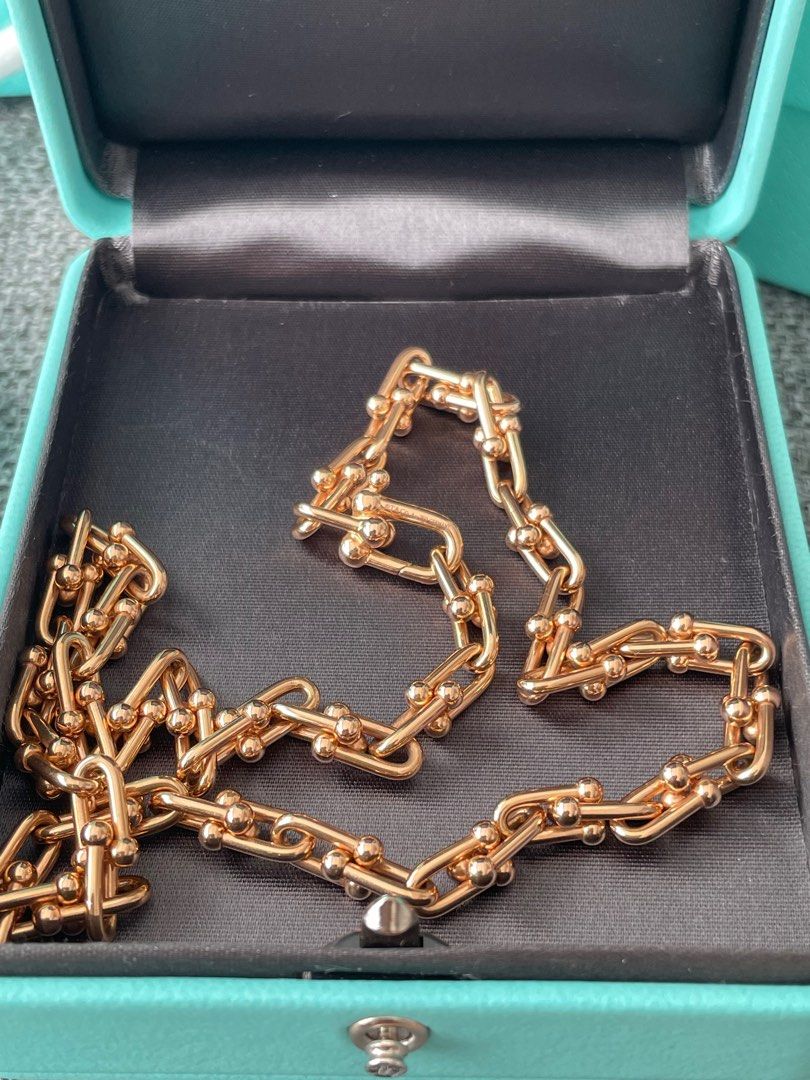 Tiffany HardWear Link Necklace, Luxury, Accessories on Carousell