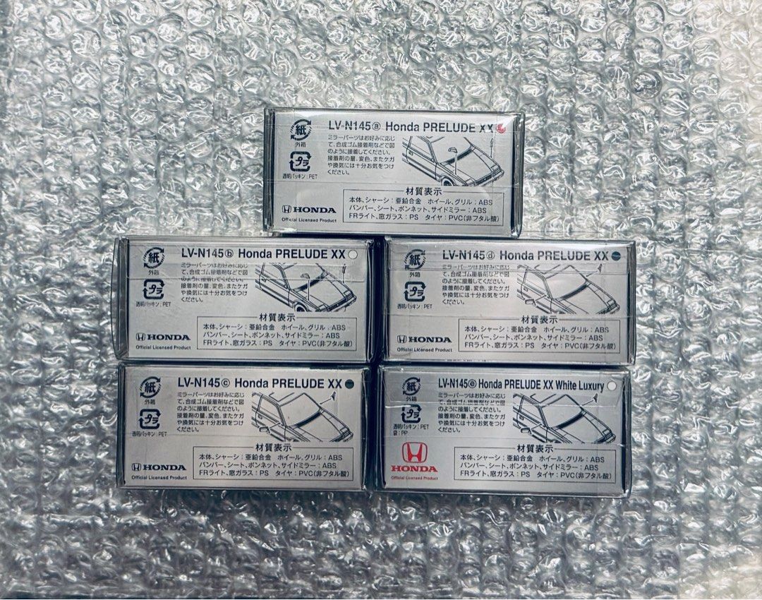 Tomica Tomy Tomytec Limited Vintage 多美卡 Honda 本田 Prelude XX (初回 特別仕樣 ...