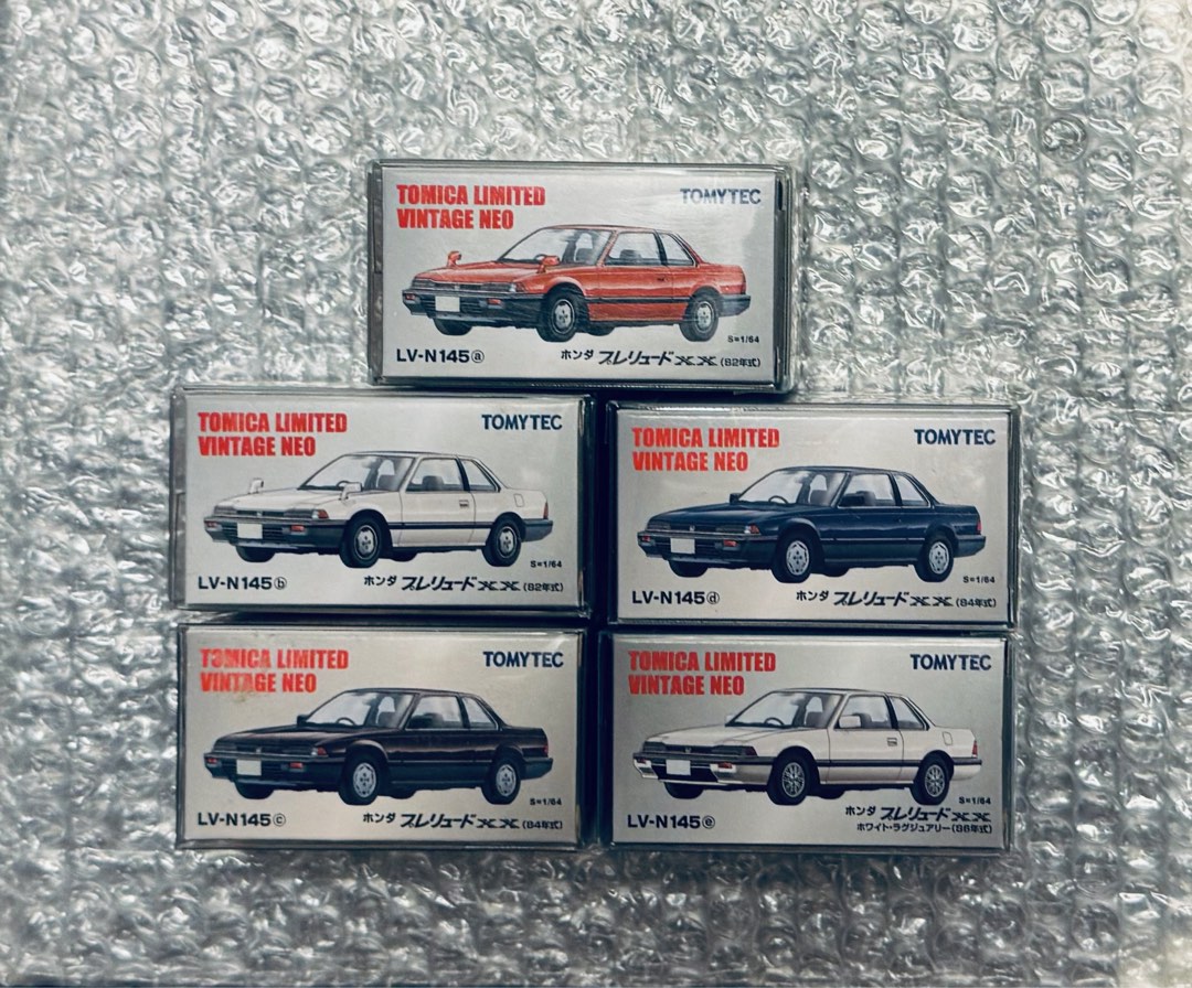 Tomica Tomy Tomytec Limited Vintage 多美卡 Honda 本田 Prelude XX (初回 特別仕樣 ...