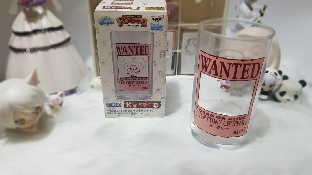 TONY TONY CHOPPER Ichiban Kuji Drinking Glass, Hobbies & Toys ...
