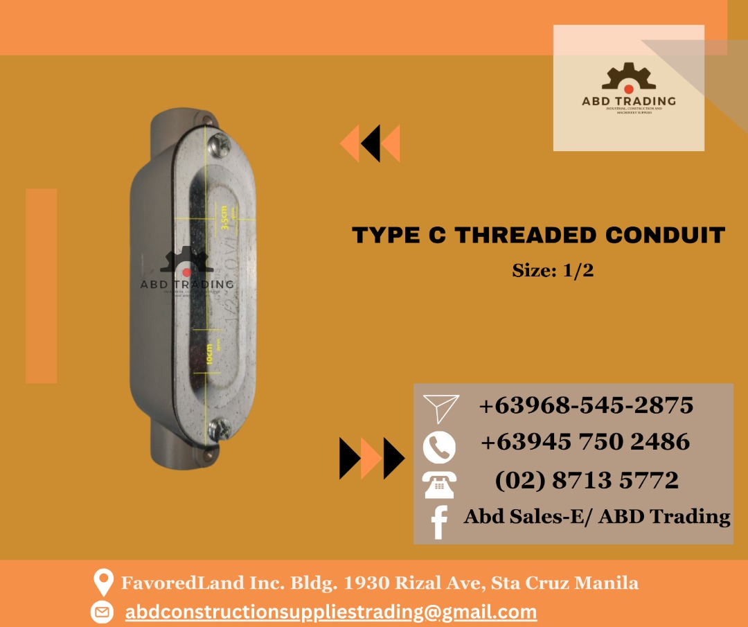 TYPE C CONDUIT BODIES, Commercial & Industrial, Construction Tools ...