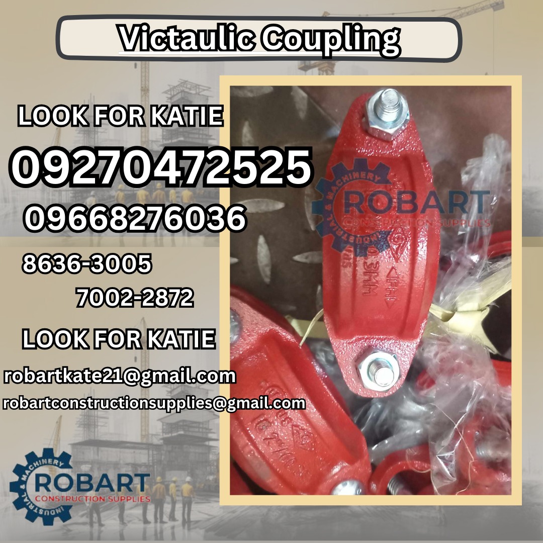 Victaulic Coupling, Commercial & Industrial, Construction Tools ...