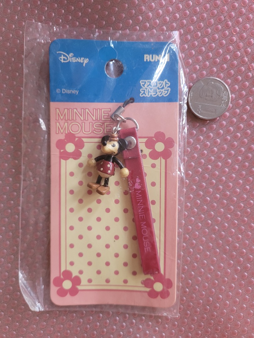 Vintage Minnie Mouse charm, Hobbies & Toys, Toys & Games on Carousell