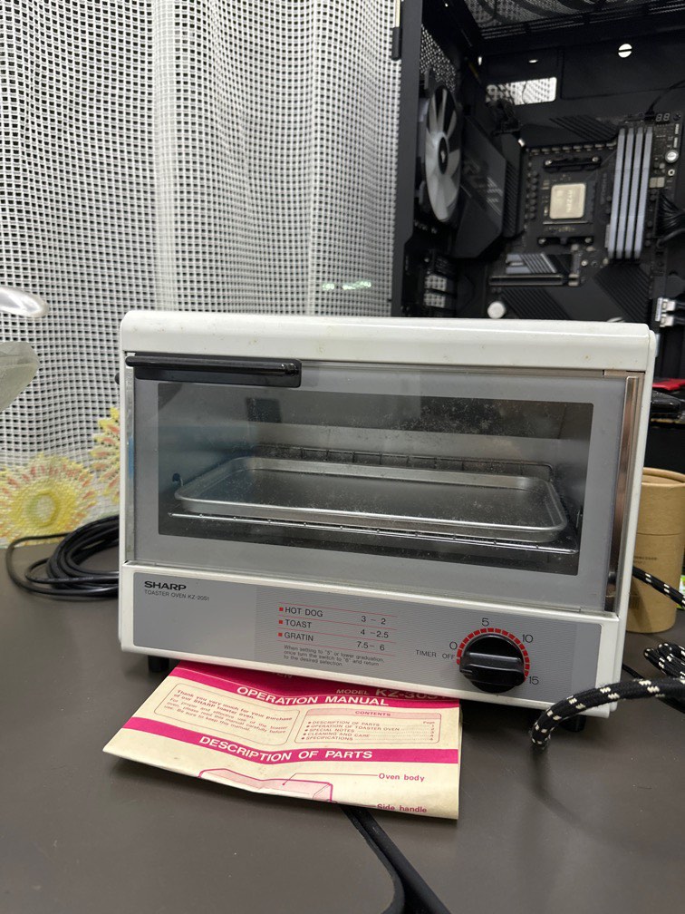 Vintage Sharp toaster oven, TV & Home Appliances, Kitchen Appliances ...
