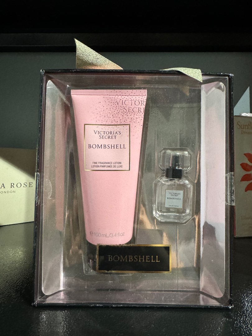 VS Bombshell Lotion and EDP Set, Beauty & Personal Care, Fragrance ...
