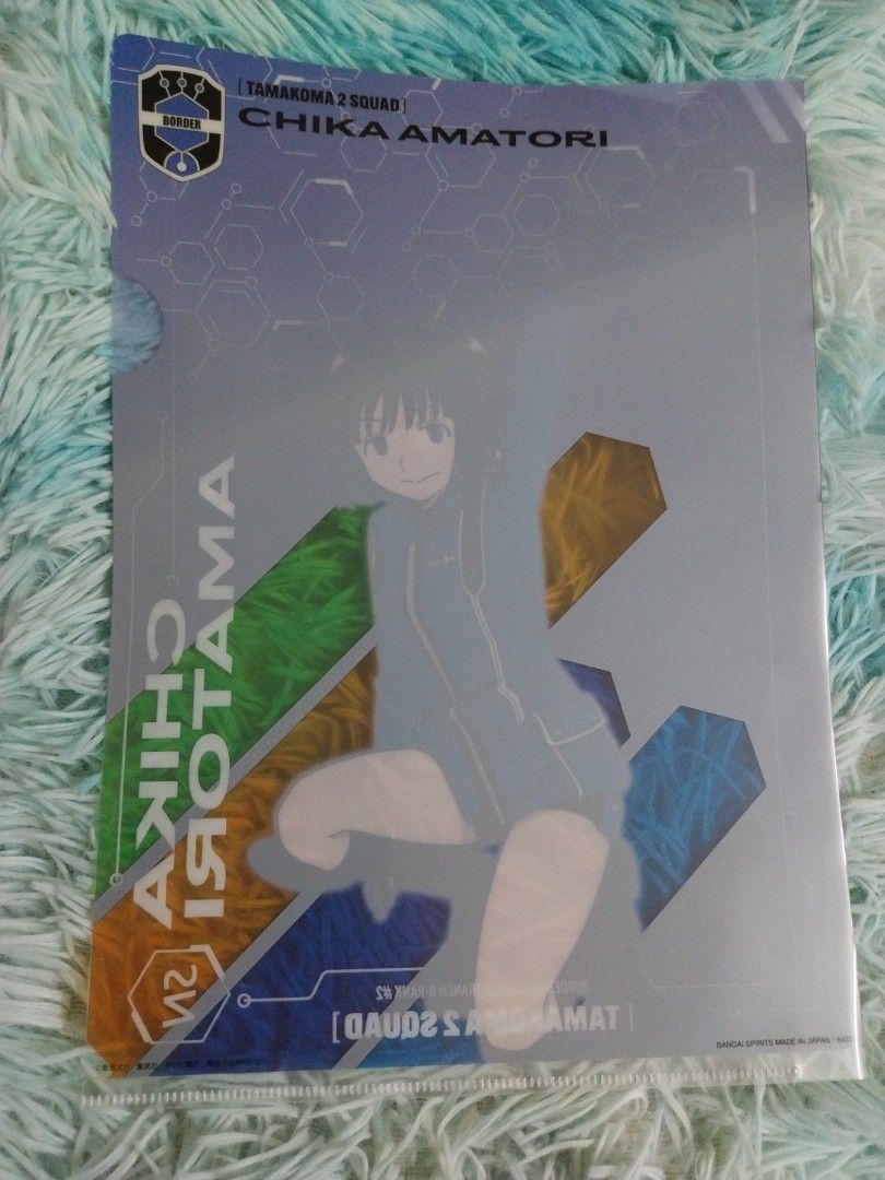 World trigger anime a4 file chika yoneya ninomiya jin, Hobbies & Toys ...
