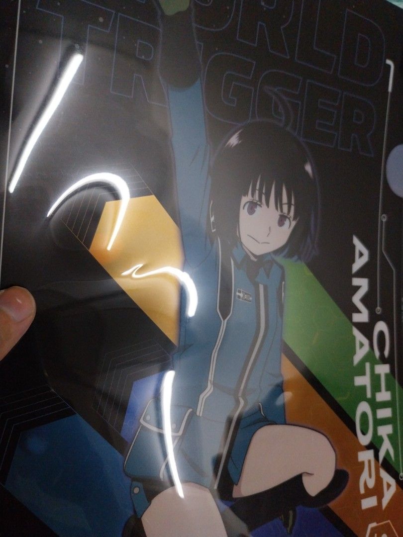 World trigger anime a4 file chika yoneya ninomiya jin, Hobbies & Toys ...