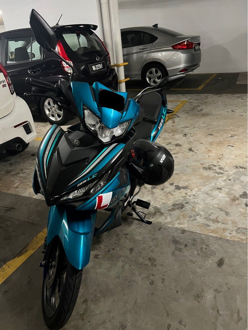 Yamaha LC 135 V8 Cyan (2023), Motorbikes on Carousell