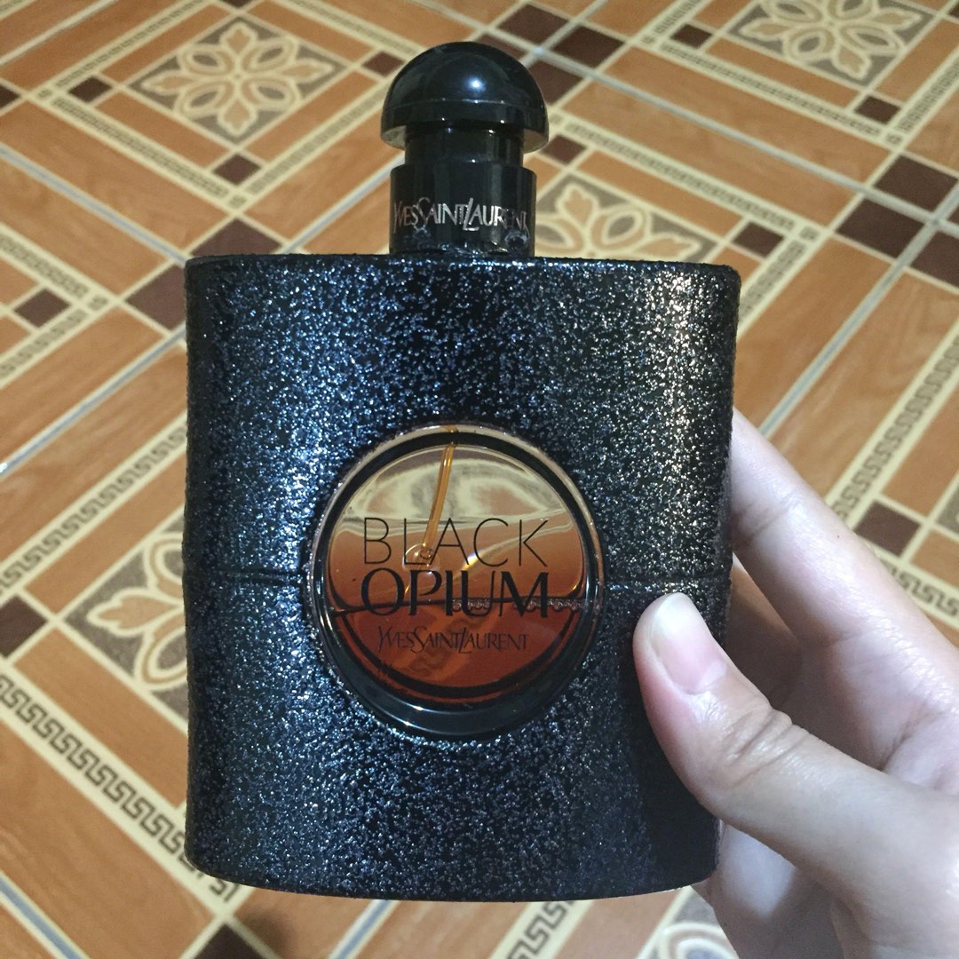 Ysl Black opium 90ml EDP perfume, Luxury, Accessories on Carousell