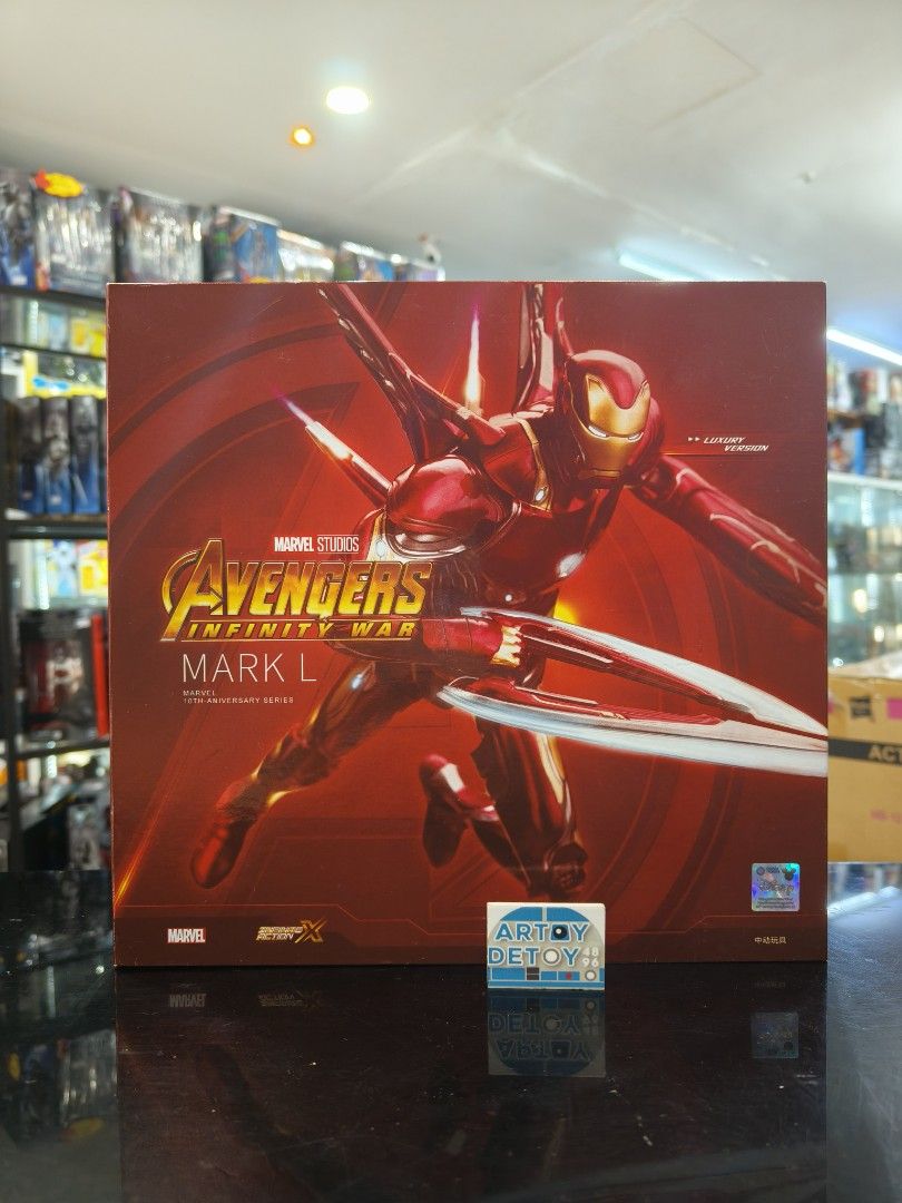 ZD Toys Marvel Studios Avengers Infinity War Ironman Mark L, Hobbies ...