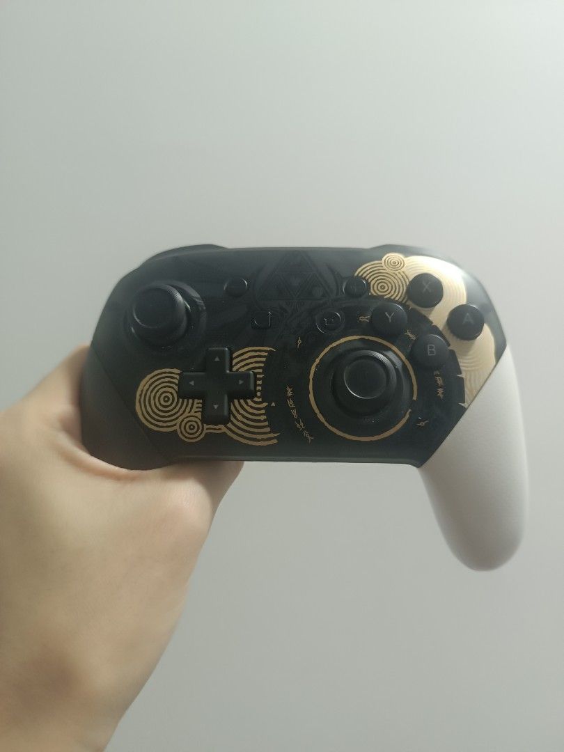 Zelda Totk Edition Pro Switch controller original, Video Gaming, Gaming ...