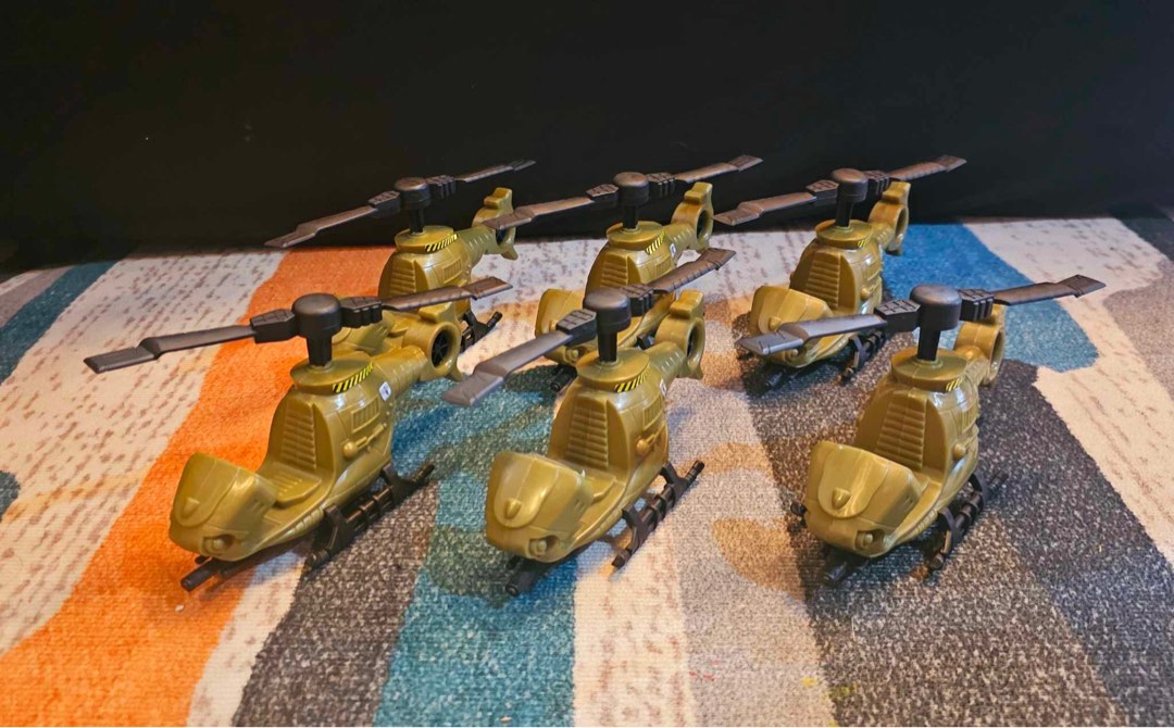 1:18 3.75 inches Toy Helicopter Military Soldier Diorama 200 each If w ...