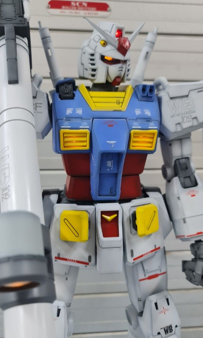 1/35 scale RX-78-2 Gundam, Hobbies & Toys, Toys & Games on Carousell