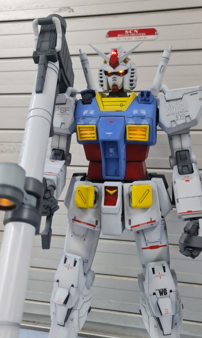 1/35 scale RX-78-2 Gundam, Hobbies & Toys, Toys & Games on Carousell