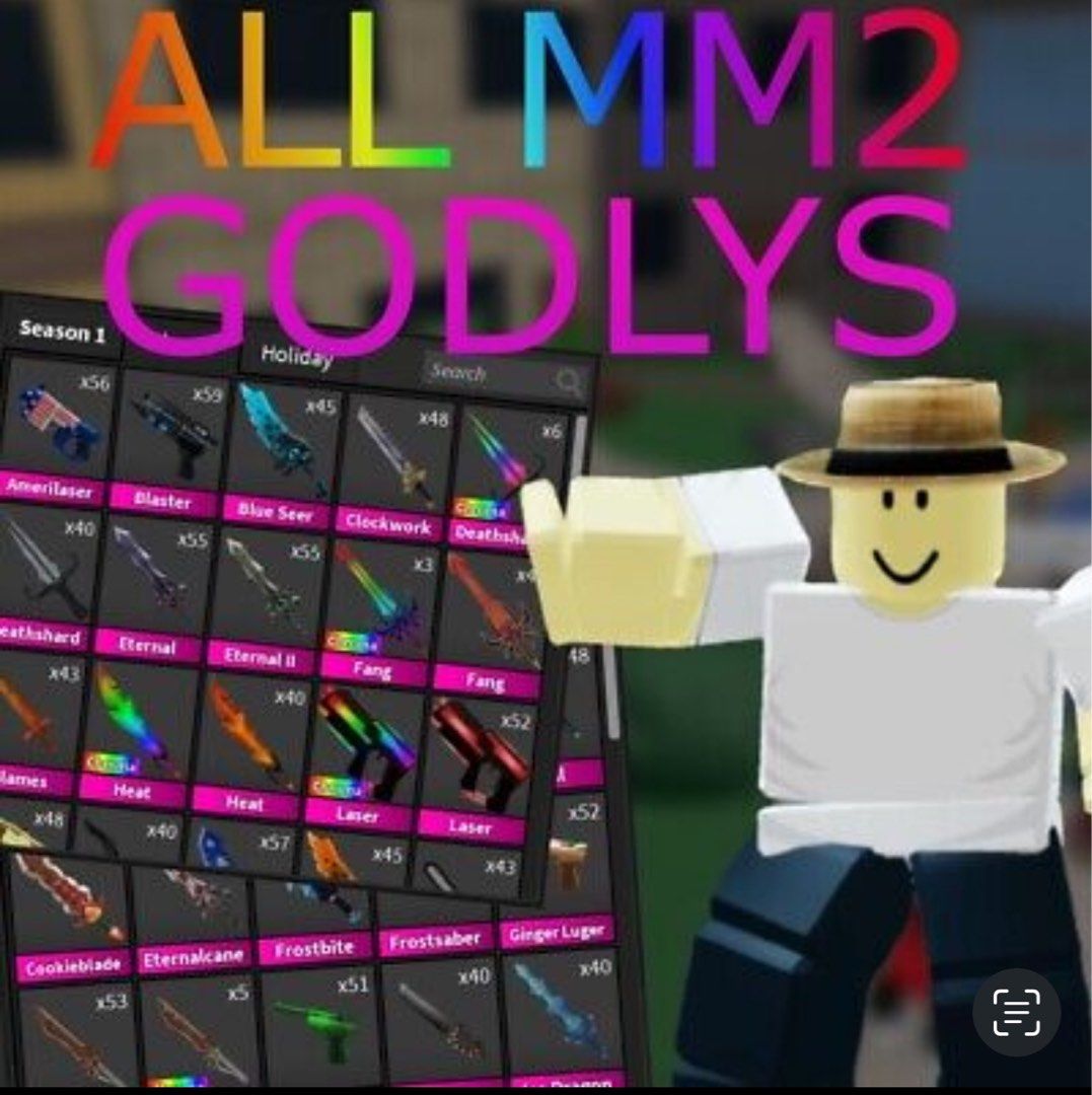 Roblox MM2 / Murder Mystery 2 Ancient, Godly, Vintage, Pet, 電子遊戲, 遊戲機配件 ...