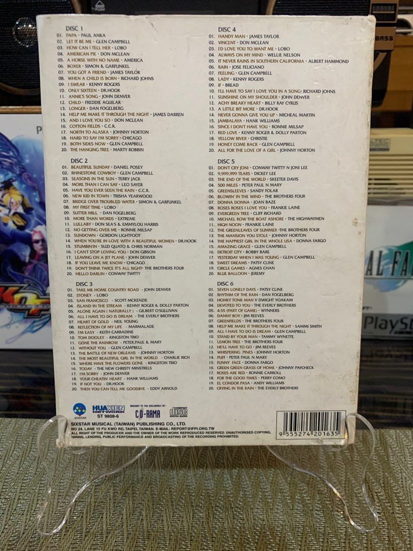 (6CD) Super Country THE BEST EVER COLLECTION 6 CD BOX LIMITED EDITION ...