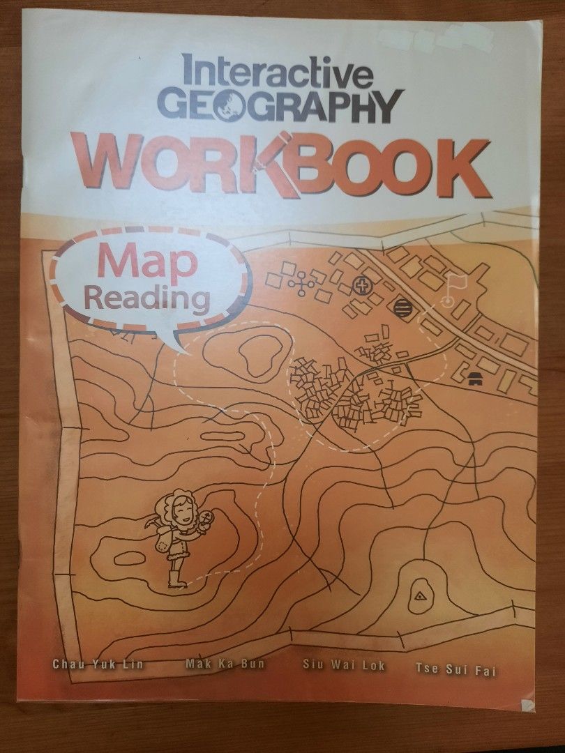 舊版 Interactive Geography Map Reading Workbook, 興趣及遊戲, 書本 & 文具, 教科書 - Carousell