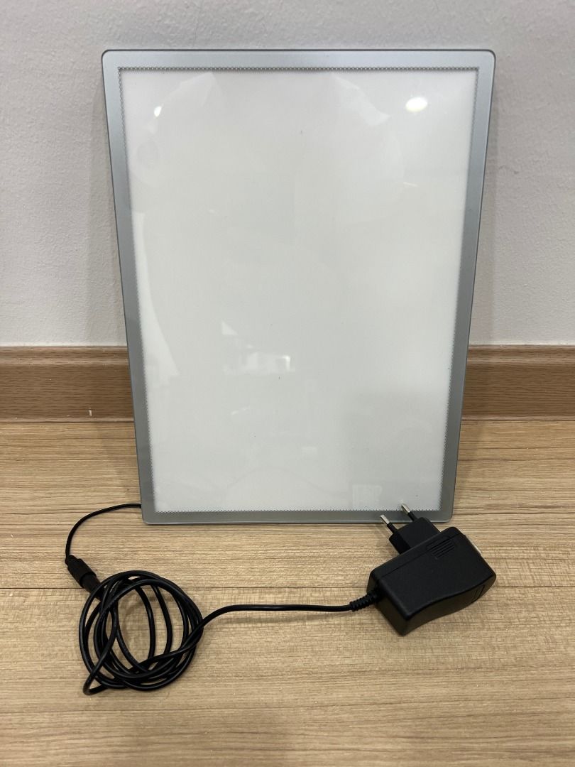 A4 LED Table Top Menu Board Portrait For Light Box, Bar or Counter ...