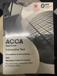 ACCA CAT/FIA FMA Kaplan Textbook & Exam Kit, Hobbies & Toys, Books ...