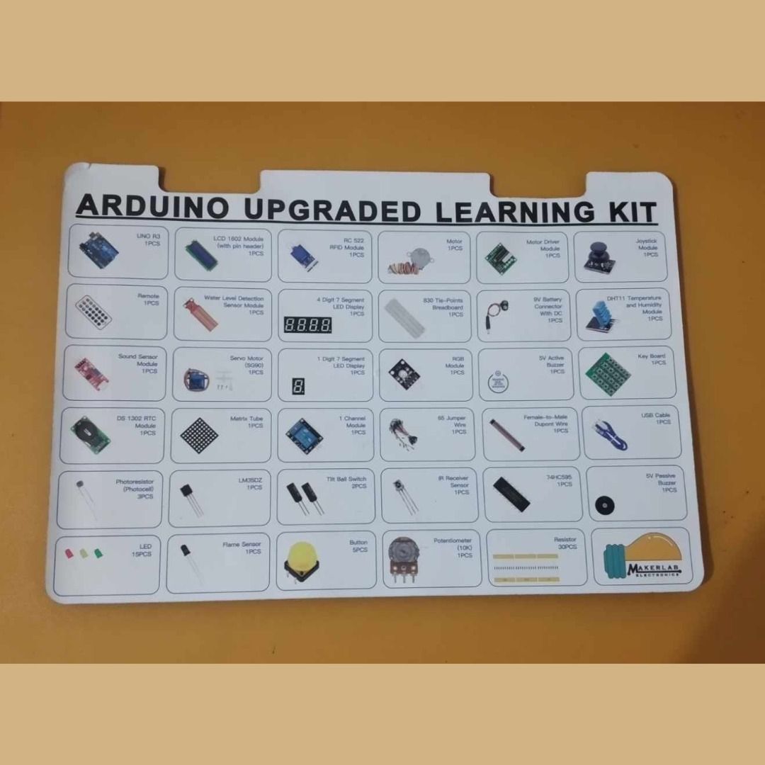 Arduino UNO Upgraded Learning Kit + e-Gizmo Physics Electrical Package ...