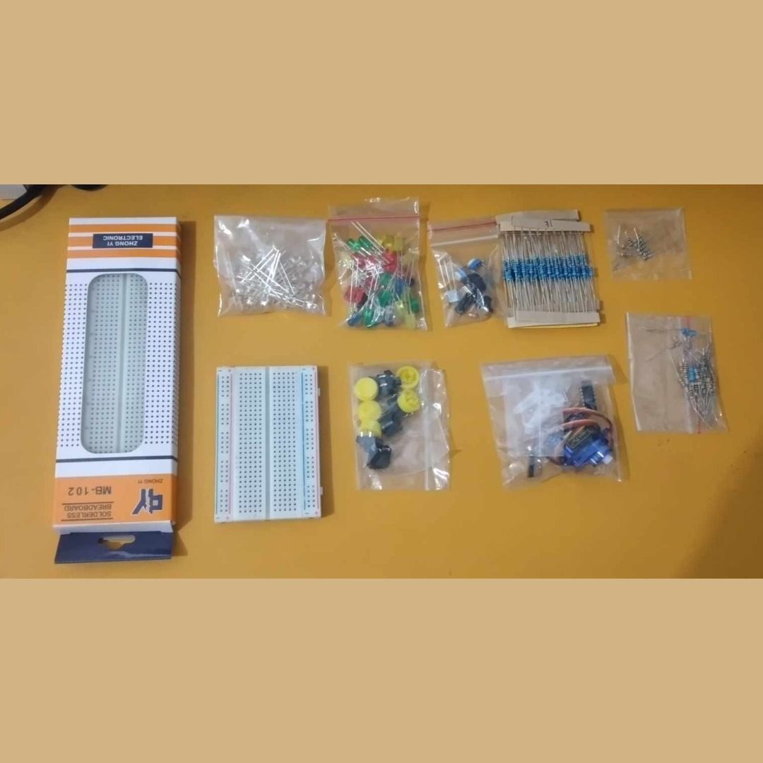 Arduino UNO Upgraded Learning Kit + e-Gizmo Physics Electrical Package ...