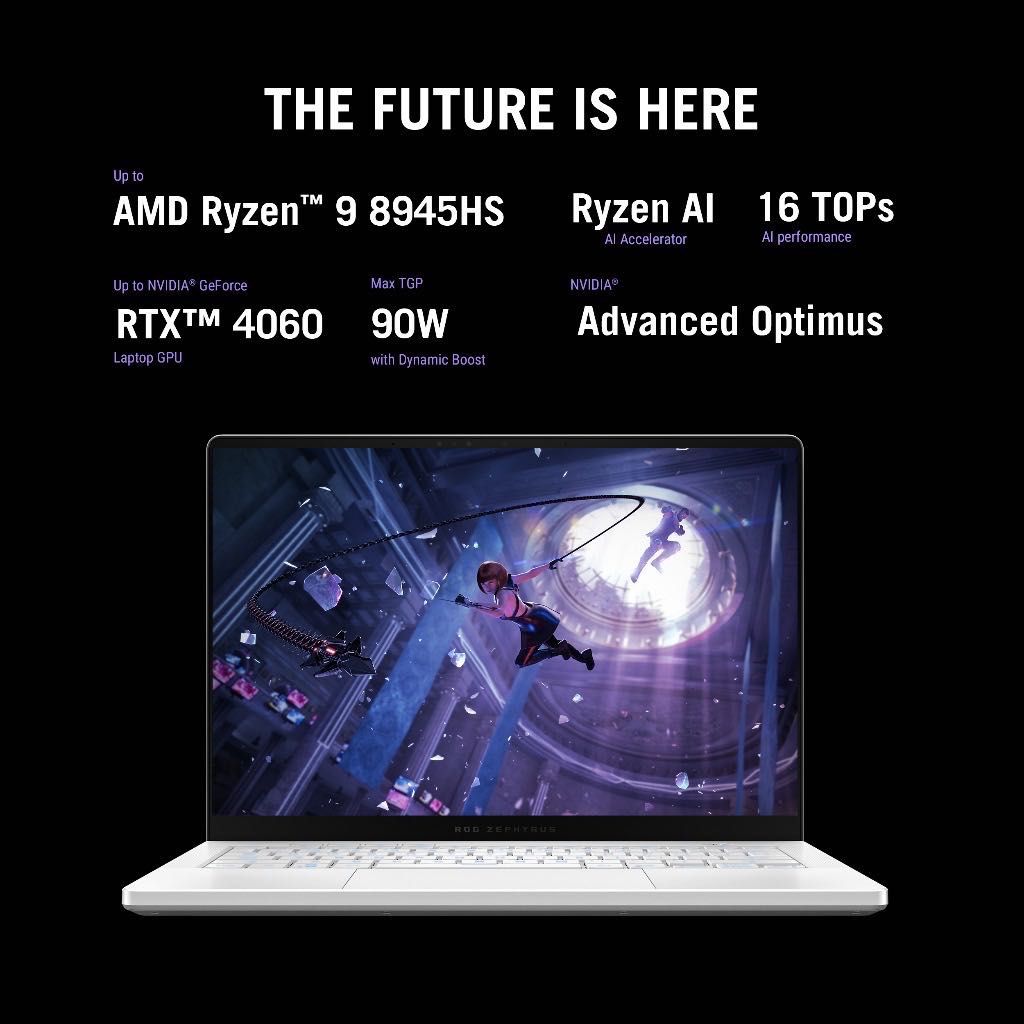 Ready Stock ASUS ROG Zephyrus G14 2024 OLED GA403｜AMD Ryzen 9 8945HS ...