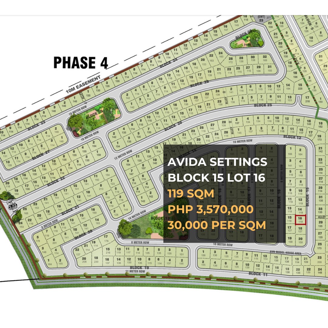 AVIDA SETTINGS NUVALI LOT FOR SALE!, Property, For Sale, Lot on Carousell