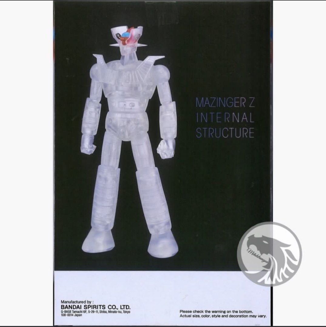 Bandai Spirits | Mazinger Z Internal Structure B | Clear Figure ...
