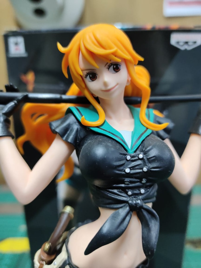 Banpresto One Piece Flag Diamond Ship Nami Code:B Prize Figure (Used with Box), Hobbies & Toys ...