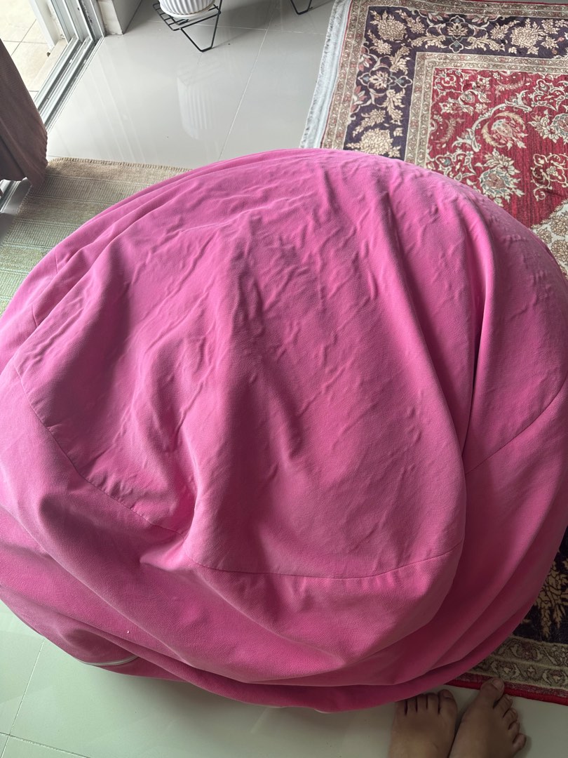 Beanbag round shape, Furniture & Home Living, Furniture, Other Home ...