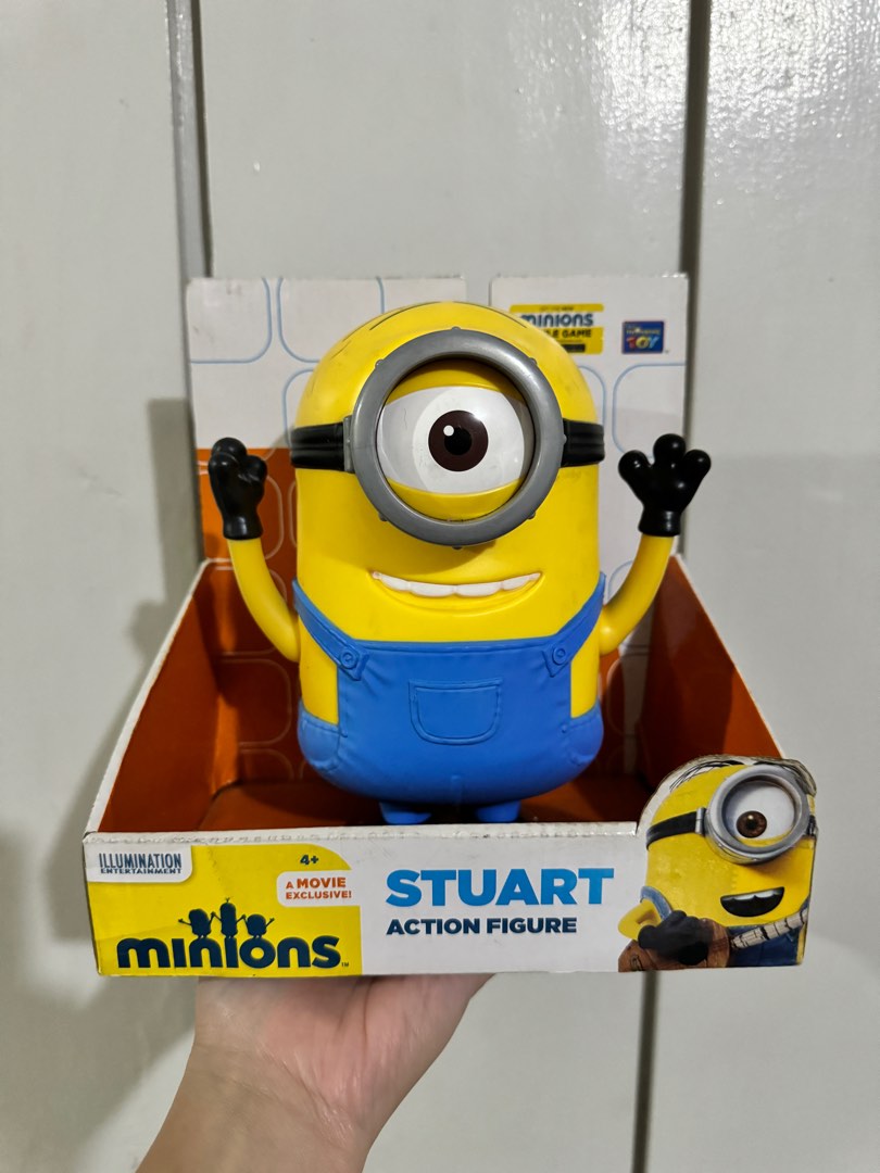 Payday Sale!!! Big Minion Stuart Action Figure Collectible New, Hobbies ...