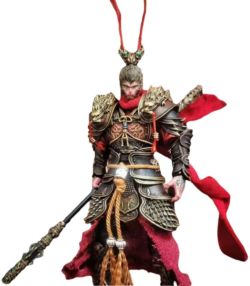 Black Myth Wukong game hand-made statue model ornaments toy gk movable ...