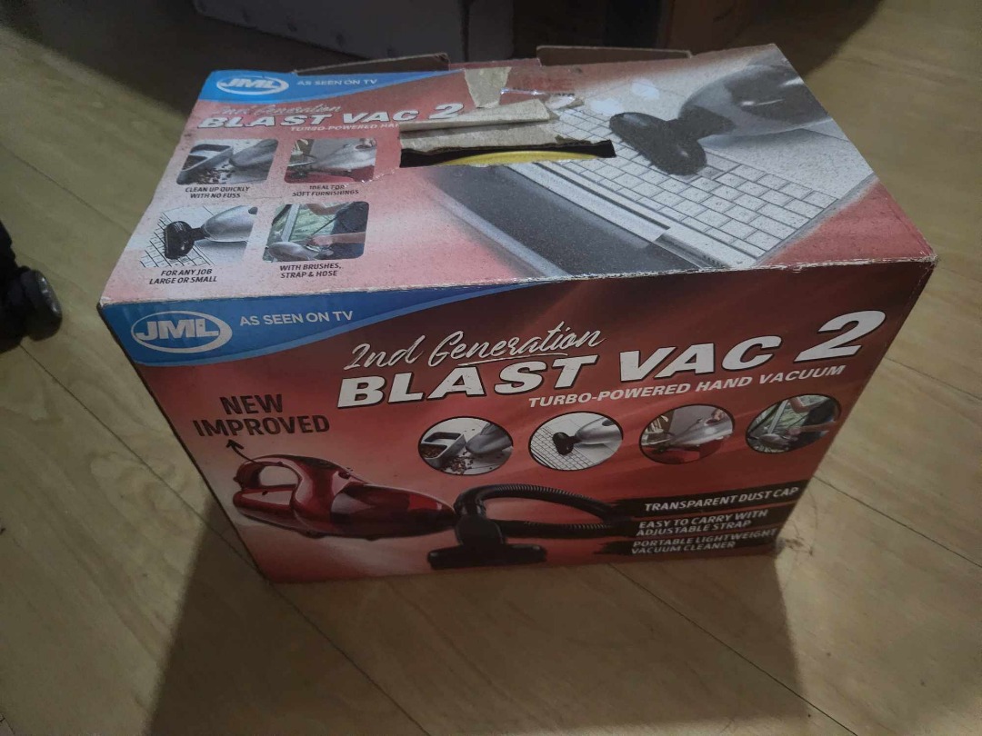 Blast Vac 2 hand vacuum, TV & Home Appliances, Vacuum Cleaner ...