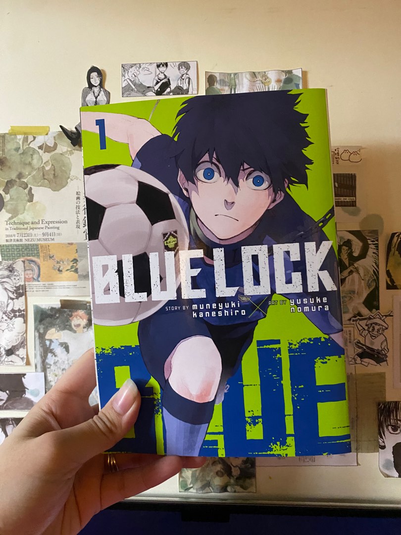 blue lock vol. 1 manga (never read!), Hobbies & Toys, Books & Magazines ...