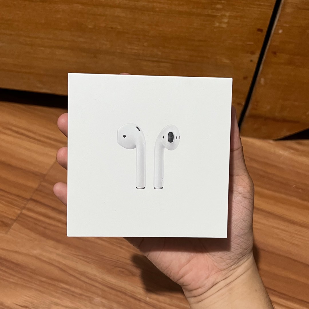 [BOX ONLY] AirPods with Charging Case, Audio, Earphones on Carousell