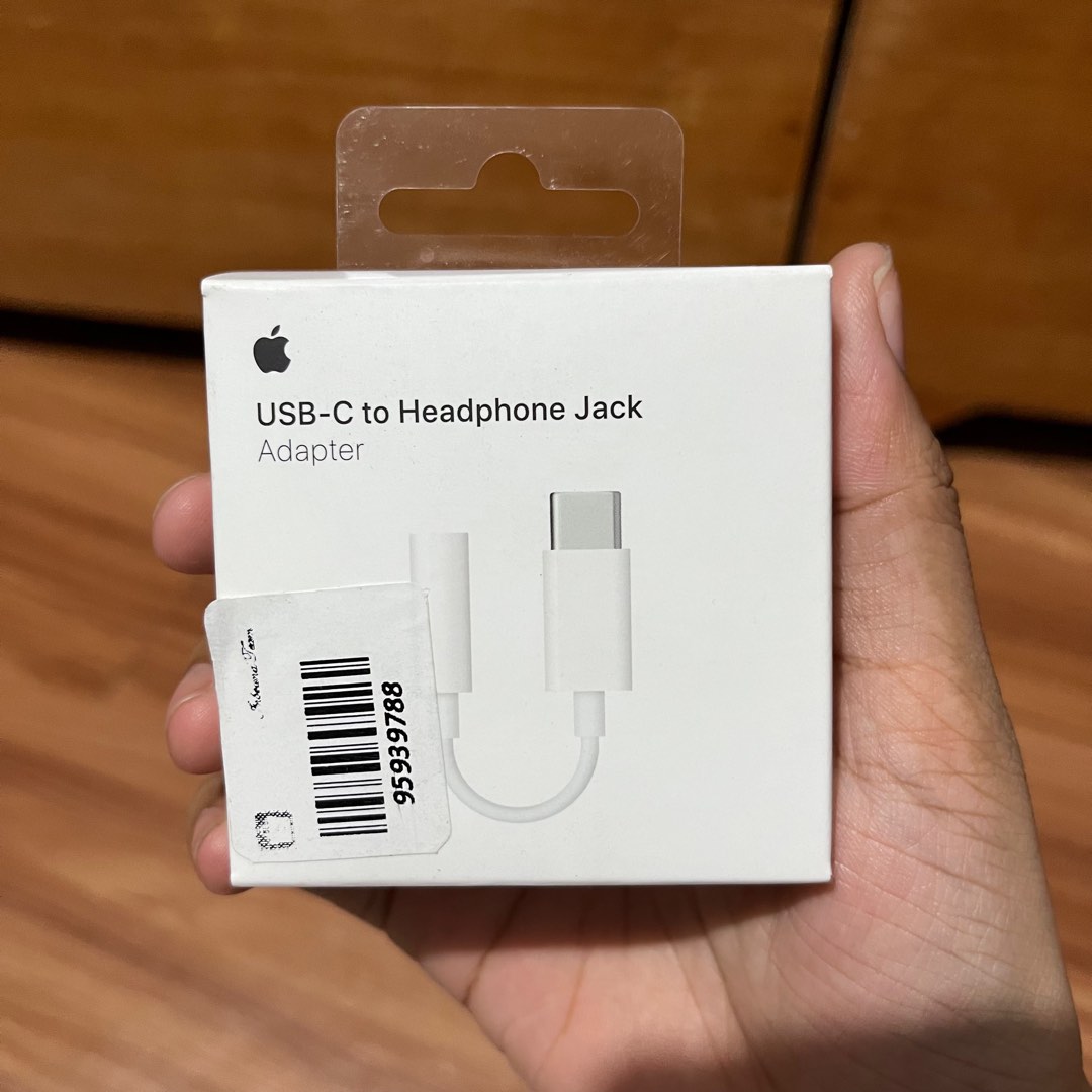 [BOX ONLY] USB-C to Headphone Jack Adapter, Mobile Phones & Gadgets ...
