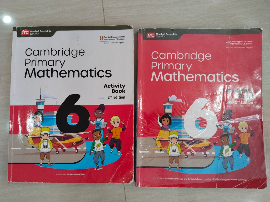 Cambridge primary math mathematics year 6 student's book and activity ...