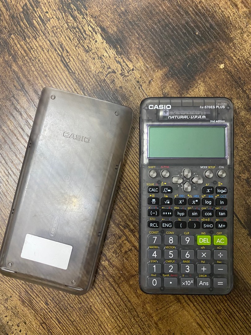 Casio fx-570ES PLUS Transparent, Mobile Phones & Gadgets, Other Gadgets ...