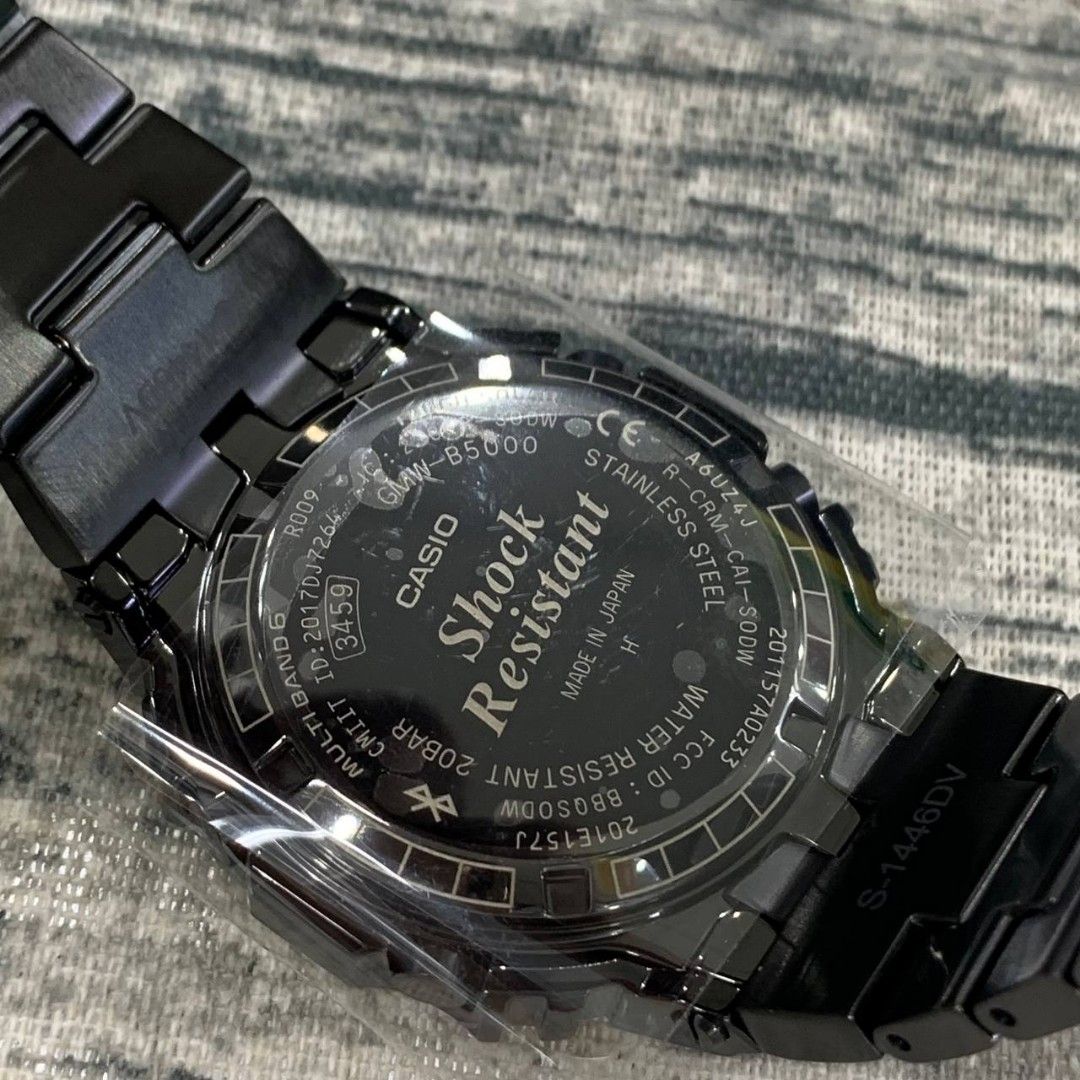 Casio G-Shock Limited Edition Laser-Engraved Designed Tough Solar ...