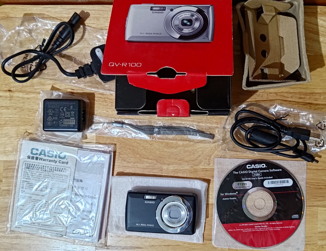 Casio QV-R100 CCD 全新, 攝影器材, 相機 - Carousell