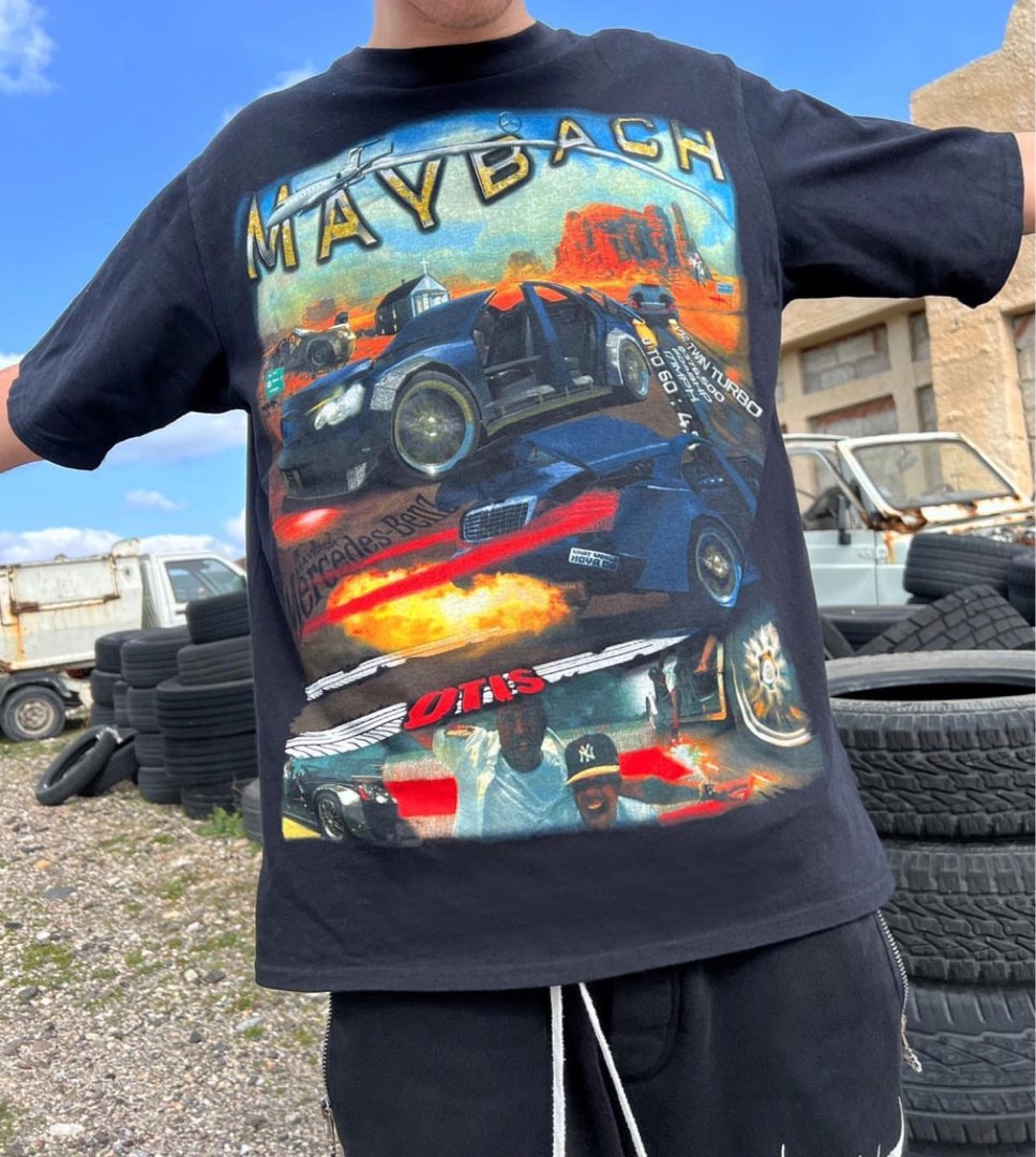 Casper Masi Maybach tees rap tees nascar ovp vintage nascar T-shirt car ...