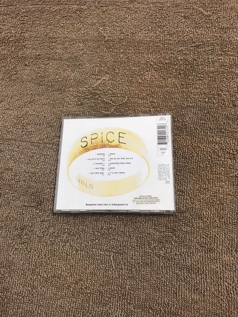Cd Spice Girls - Spice, Hobbies & Toys, Music & Media, CDs & DVDs on ...
